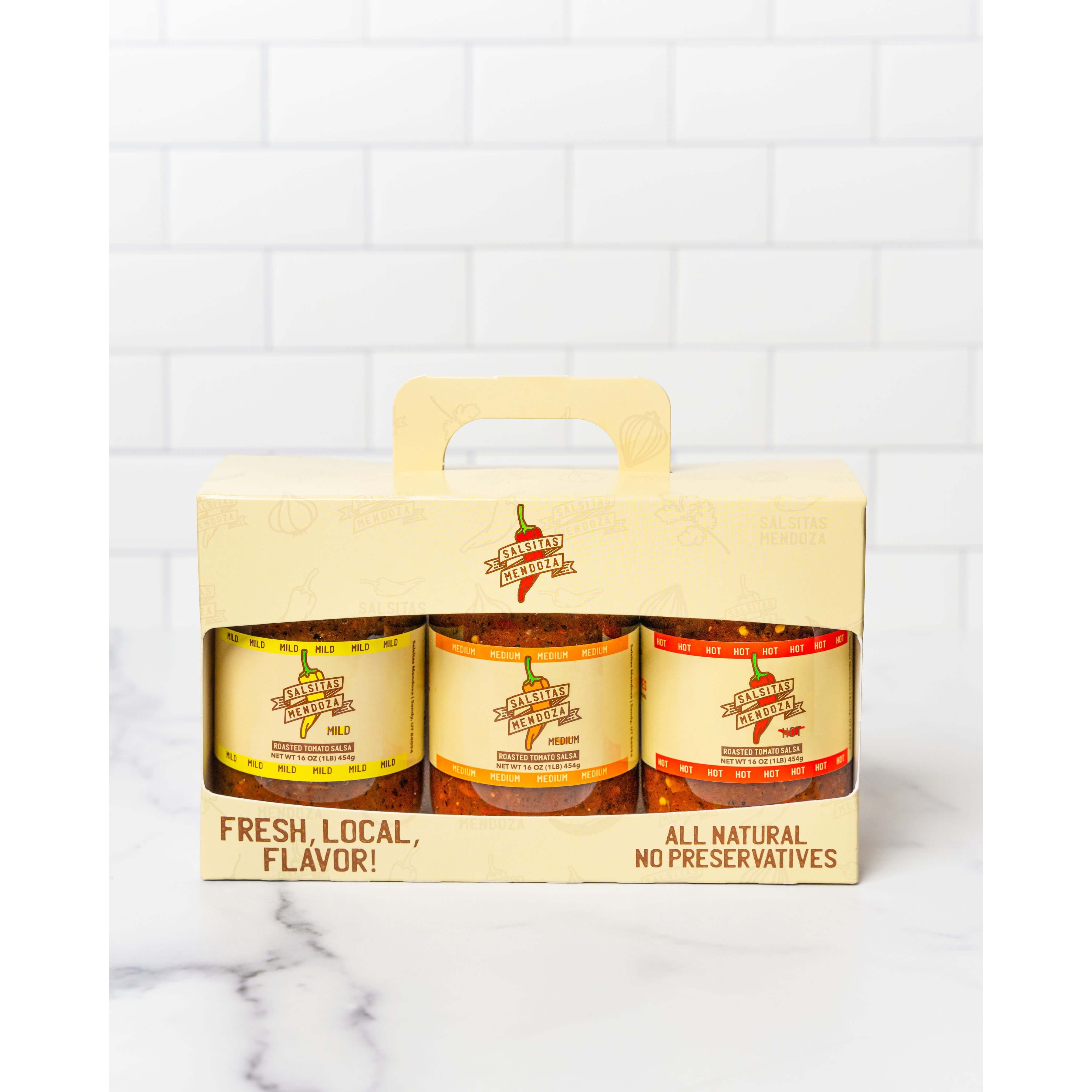 Salsa tri-pack – Salsitas Mendoza